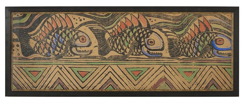 Walter Inglis Anderson | Three Fish | MutualArt