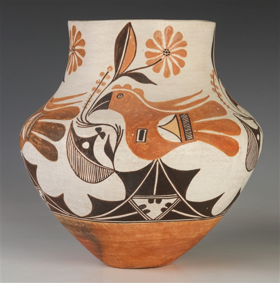 Lolita Concho | ACOMA POTTERY OLLA | MutualArt