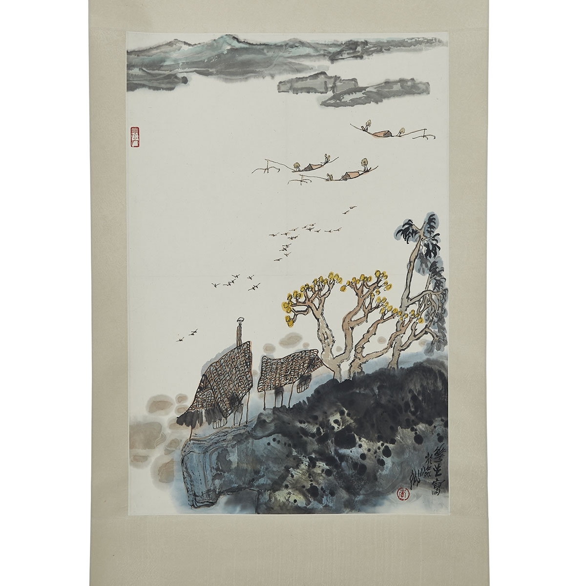 Li Huasheng | RIVERSCAPE (1991) | MutualArt