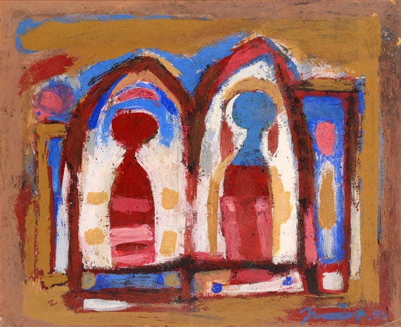 Jaap Nanninga | Compositie (1953) | MutualArt