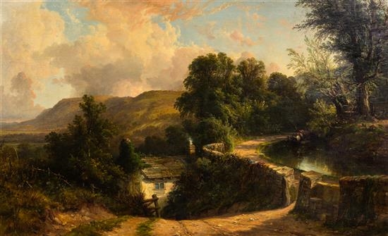 John Frederick Tennant | Old Waterway, North Wales | MutualArt