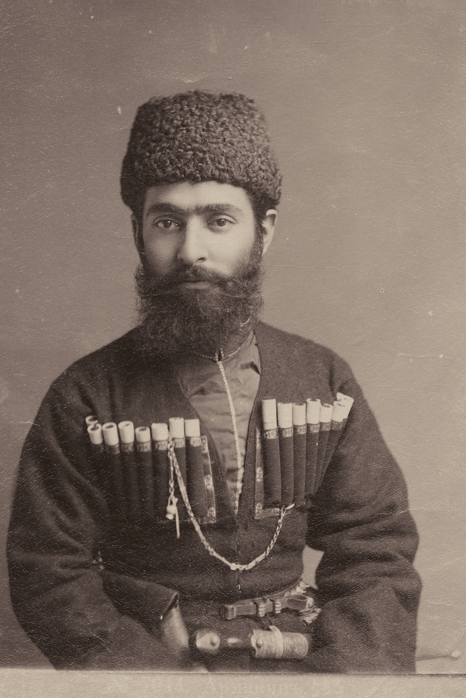 Dimitri Jermakov | Armenian man in Chokha and Papakhi, Tiflis (1880 ...