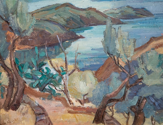 Gwen Knight | View Over the Harbour | MutualArt