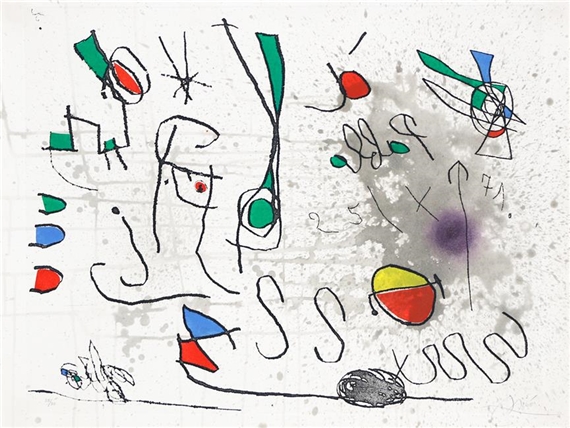 Joan Miró | Homage to Picasso | MutualArt