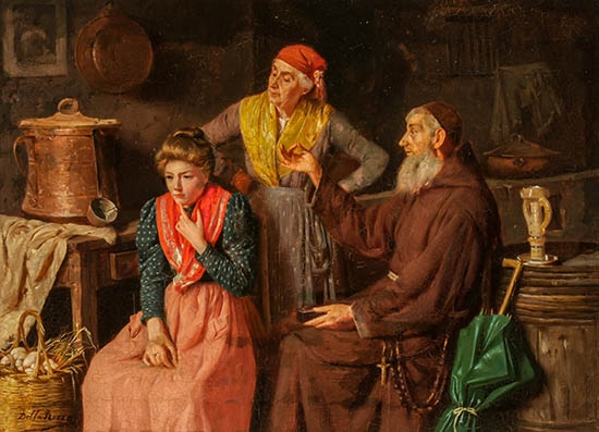 Giovanni Della Rocca | A Repentant Young Woman | MutualArt