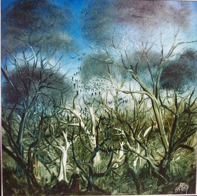 Kevin Charles Hart | Swamp Birds | MutualArt