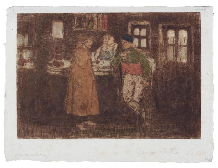 George Bottini | Les Rouliers (1903) | MutualArt