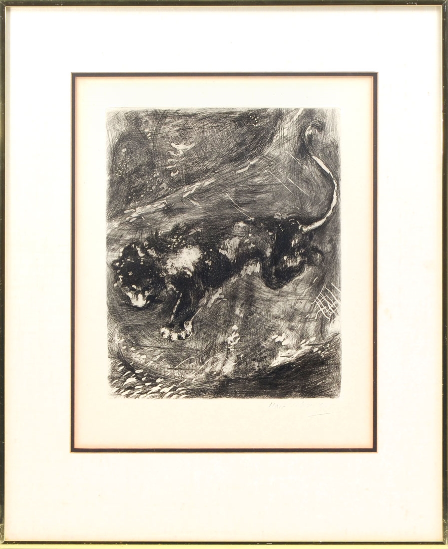 Marc Chagall | Lion and the Rat | MutualArt