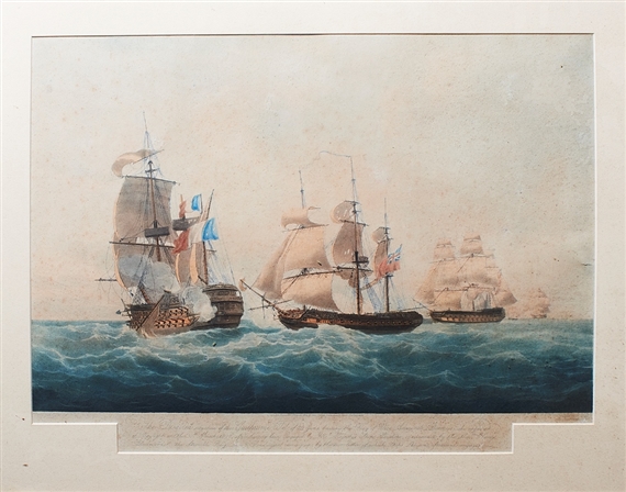 Nicholas Pocock | 4 Works: Ship Engravings | MutualArt