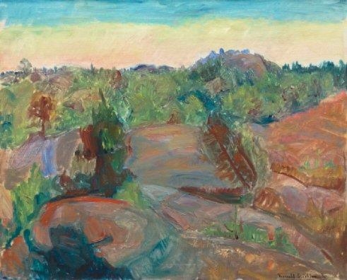 Thorvald Erichsen | Landskap (1930) | MutualArt