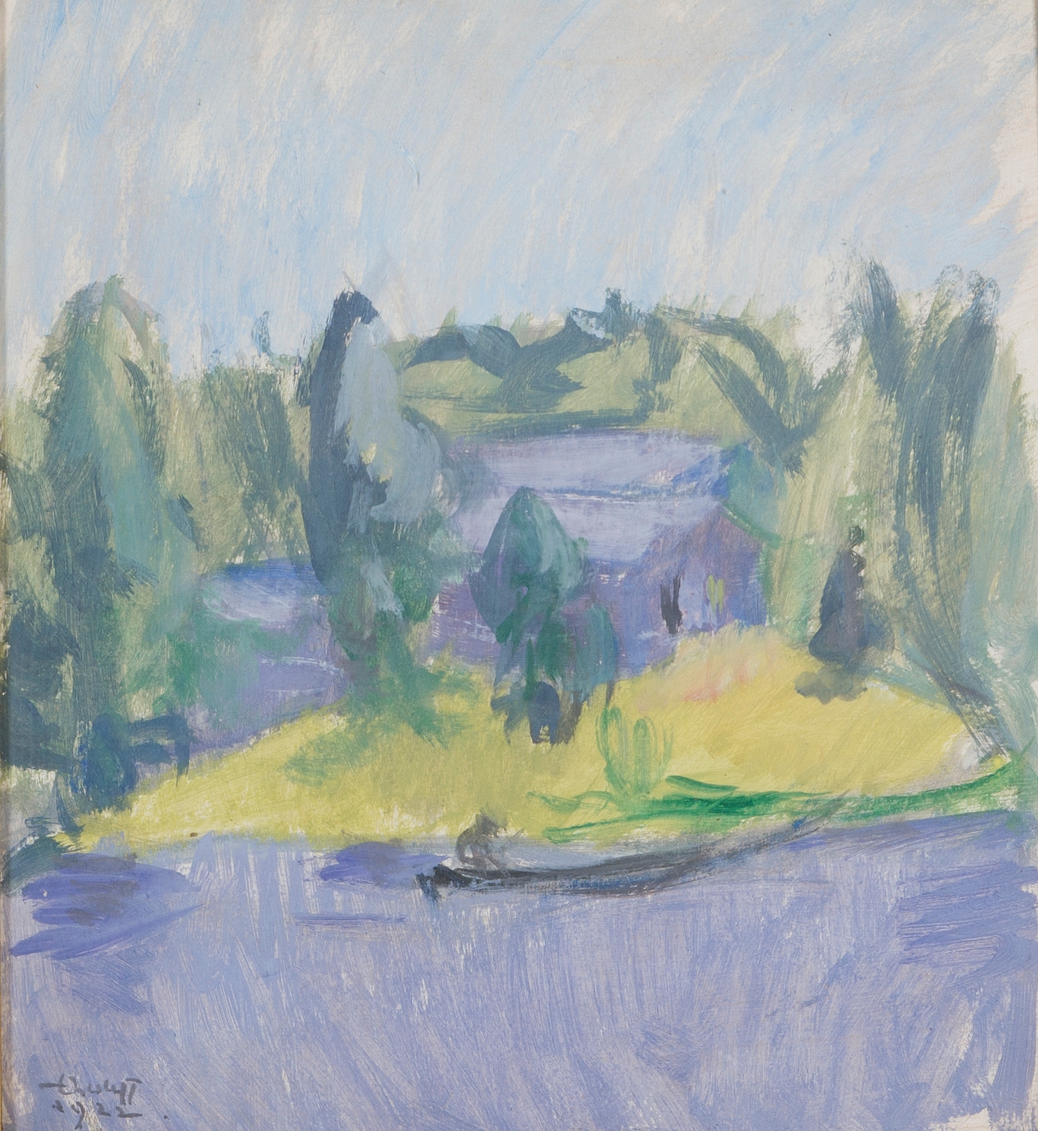 Ellen Thesleff | Fisherman (1922) | MutualArt