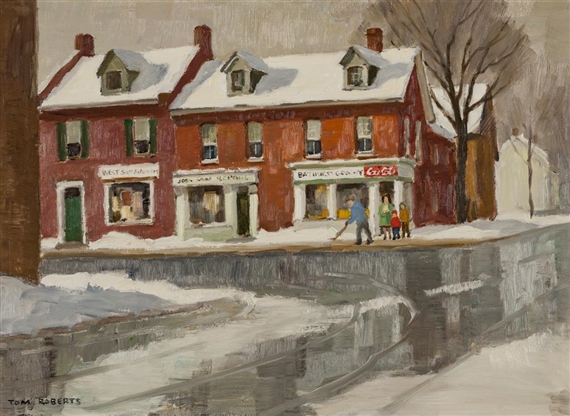 Thomas Keith Roberts | Bathurst at Richmond St., Toronto | MutualArt
