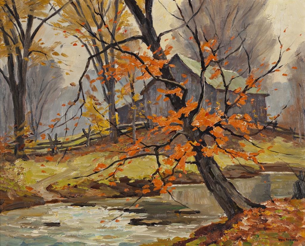 Thomas Keith Roberts | The Gatineau Valley - April (1953) | MutualArt