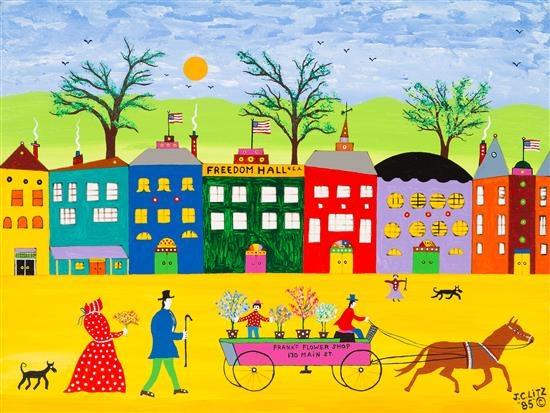 James C. Litz | Untitled (Flower Delivery) (1985) | MutualArt