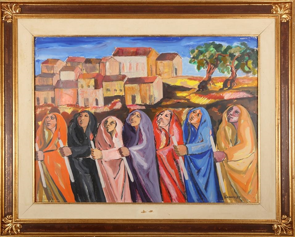 Saverio Terruso | Verso il paese (1987) | MutualArt