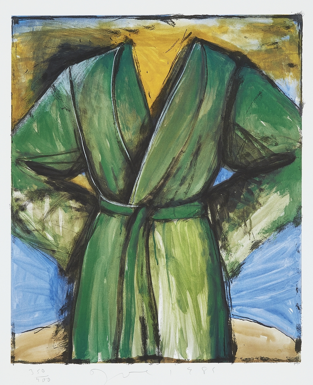 Jim Dine | The mighty robe I (1985) | MutualArt