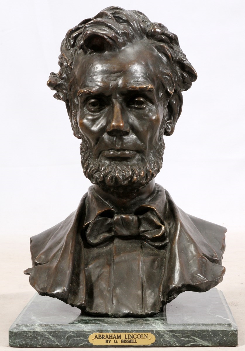 George Edwin Bissell | Abraham Lincoln Bust | MutualArt