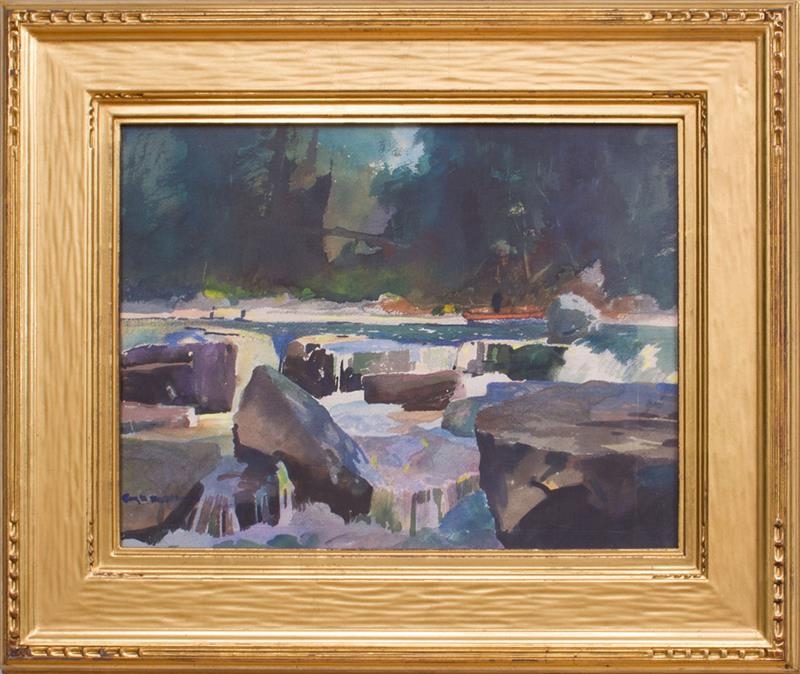 Roy M. Mason | Rushing Water | MutualArt