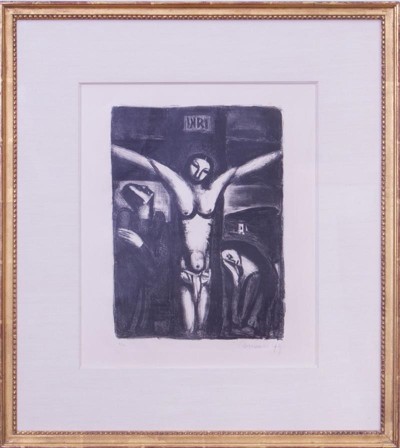 Georges Rouault | Christ on the Cross (1925) | MutualArt