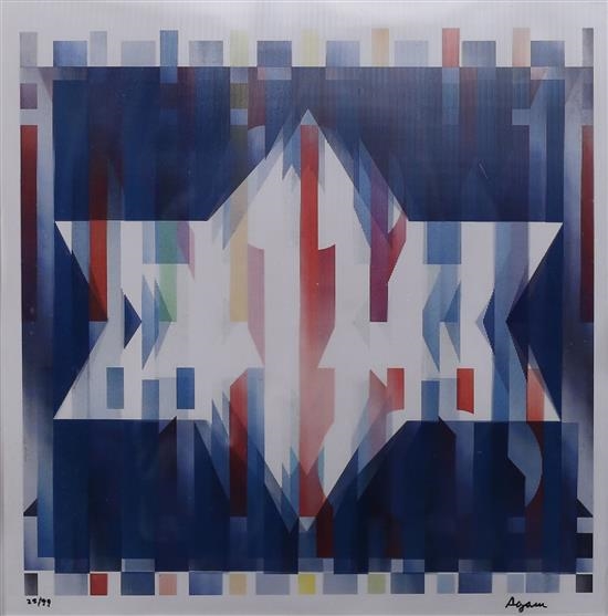 Yaacov Agam | Star of David | MutualArt