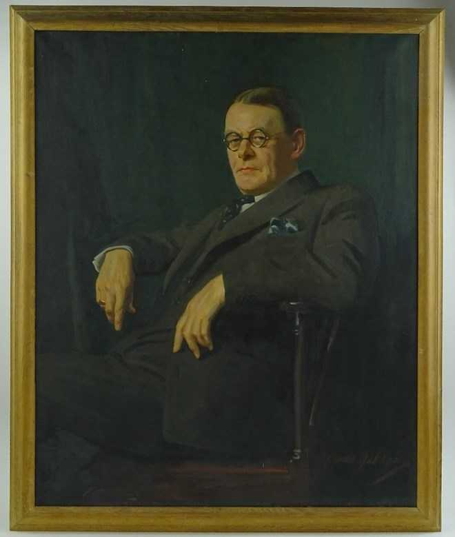 Cowan Dobson | Portrait of Sir John Alexander Hammerton, and Eminent ...