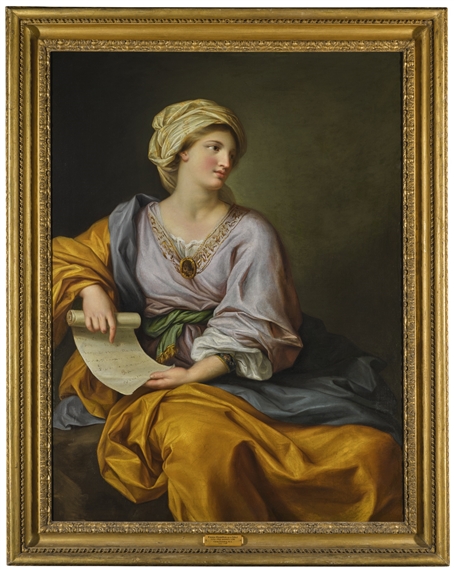 Gavin Hamilton | PORTRAIT OF EMMA HAMILTON AS A SIBYL | MutualArt