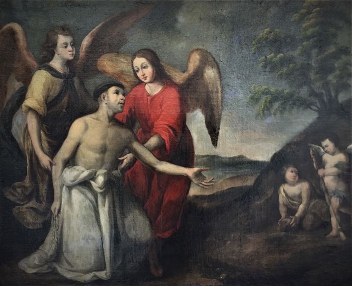 Spanish School, 17th Century | Éxtasis de San Bernardo (Circa 1680 ...