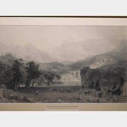 Albert Bierstadt | THE ROCKY MOUNTAINS (LANDER'S PEAK) (Circa 1866 ...