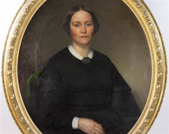 Joseph Allen Haskell | Portrait of Lady | MutualArt