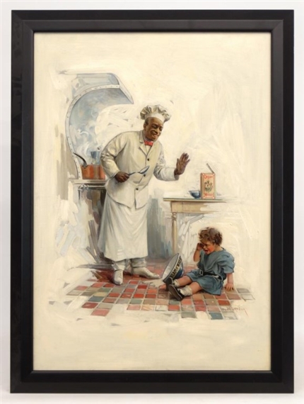 Edward Victor Brewer | original Cream Of Wheat illustration | MutualArt