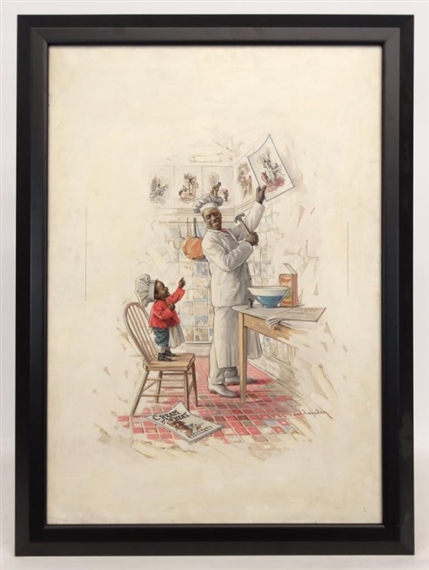 Edward Victor Brewer | original Cream Of Wheat illustration | MutualArt