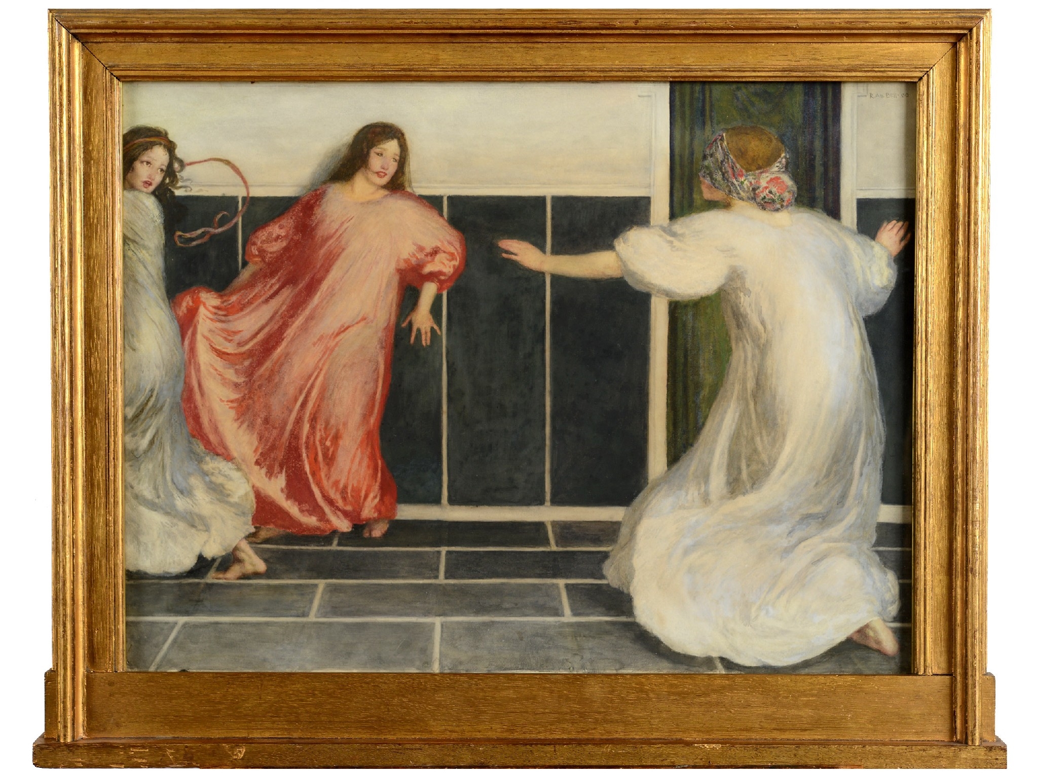 Robert Anning Bell | BLIND MAN'S BUFF | MutualArt
