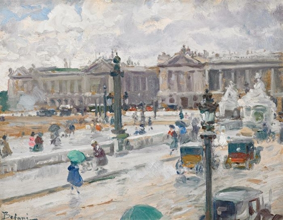 Gennaro Befani | View of the Place de la Concorde in Paris | MutualArt