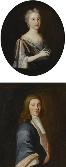 Pierpont Limner | PORTRAITS OF MRS. FREAKE WOLCOTT KITCHEN AND MR ...