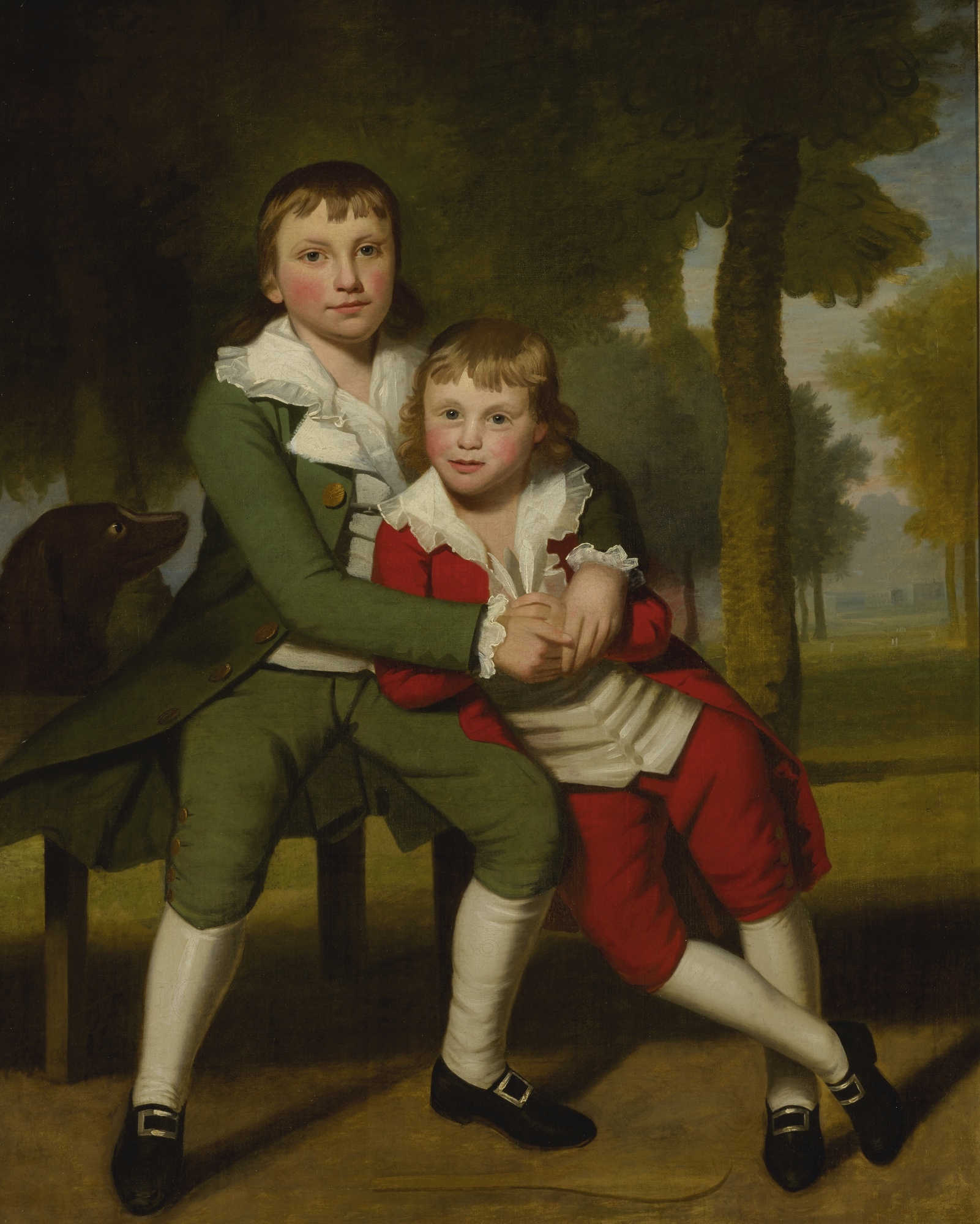 Ralph Earl | PORTRAIT OF TWO BROTHERS (Circa 1790) | MutualArt