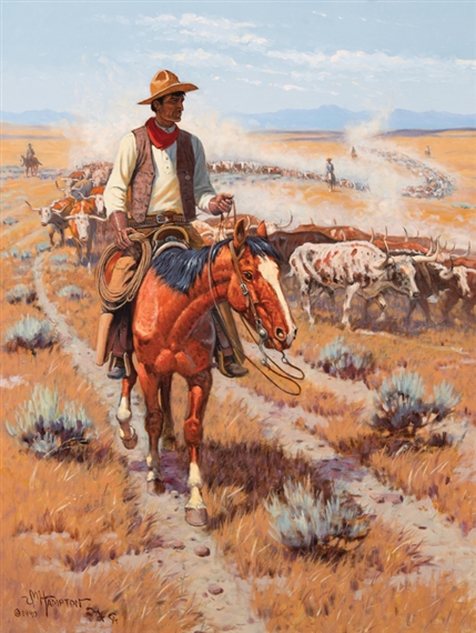 John Hampton | The Long Trail (1990) | MutualArt