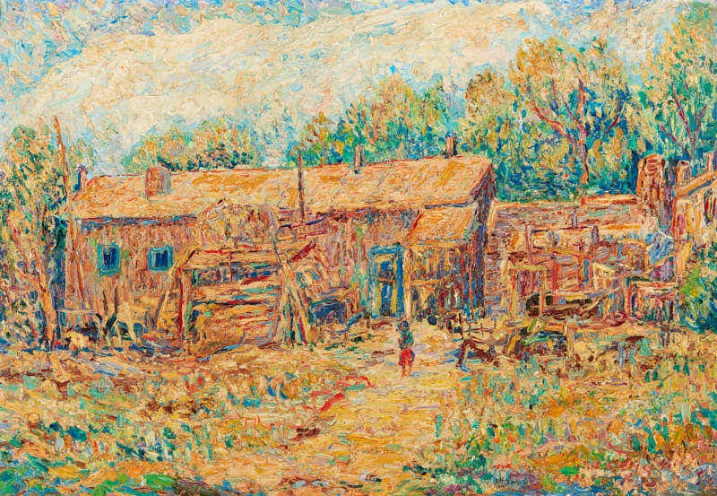 Alfred Morang | New Mexico Farm (1947) | MutualArt