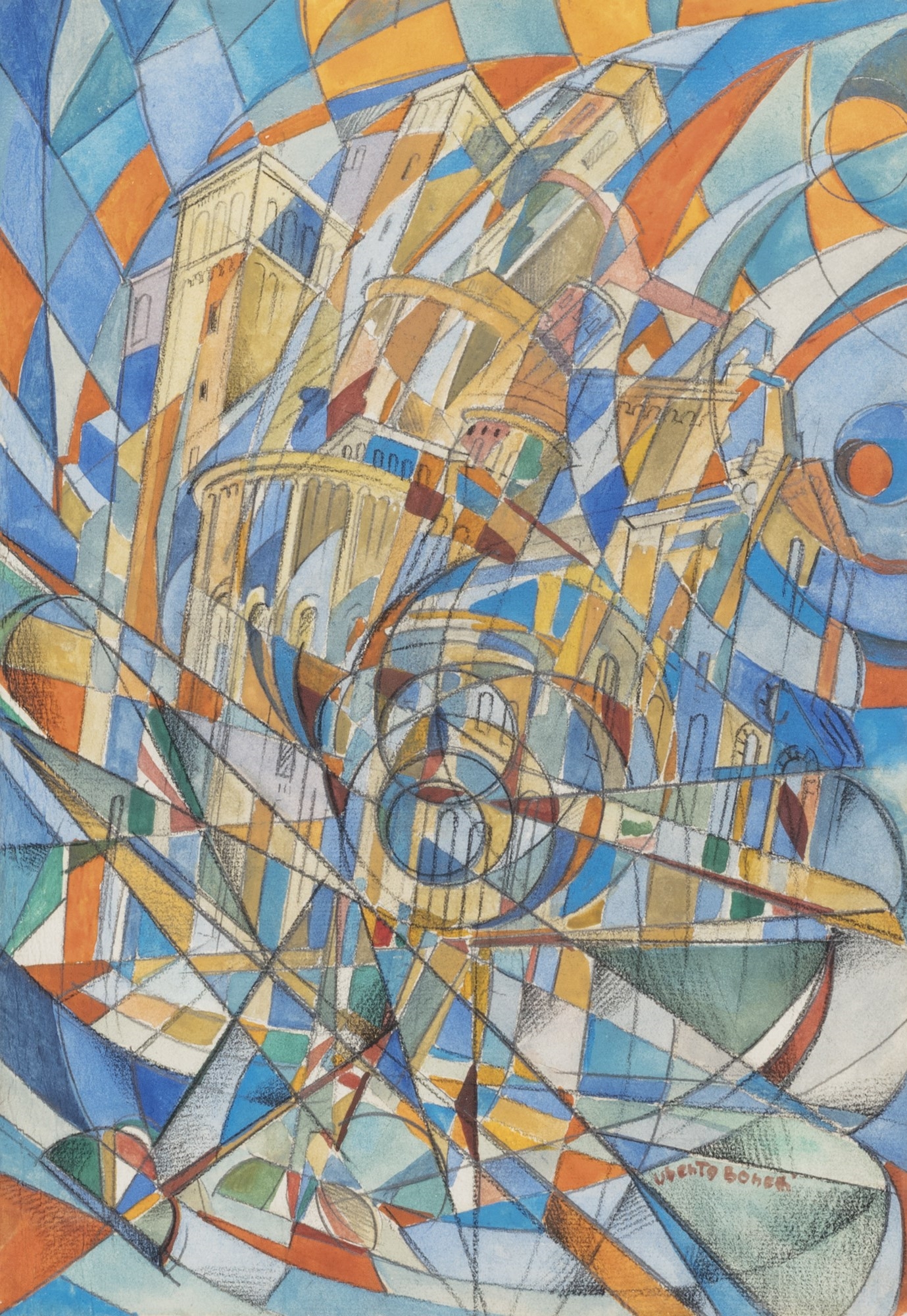 Uberto Bonetti | Trasvolata atlantica | MutualArt