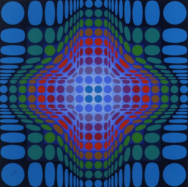Victor Vasarely | Optical Illusion | MutualArt