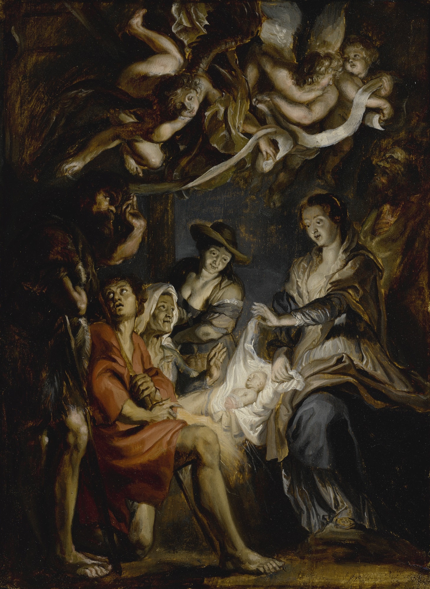 Peter Paul Rubens | THE ADORATION OF THE SHEPHERDS | MutualArt