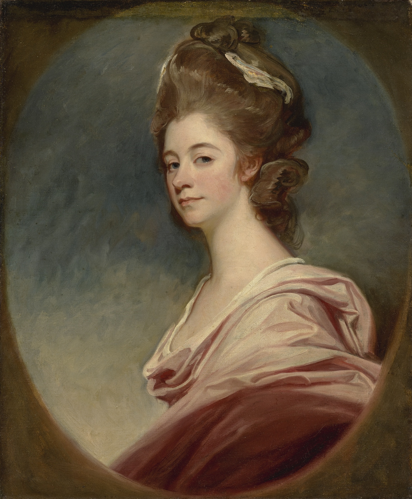 George Romney | PORTRAIT OF LADY EMILIA KERR (1756-1832), HALF-LENGTH ...
