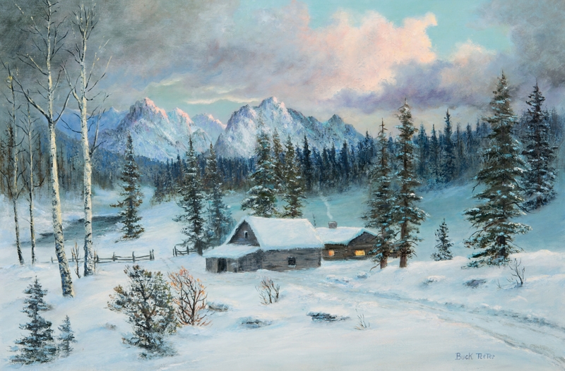 Buck Teeter | Mountain Ranch | MutualArt