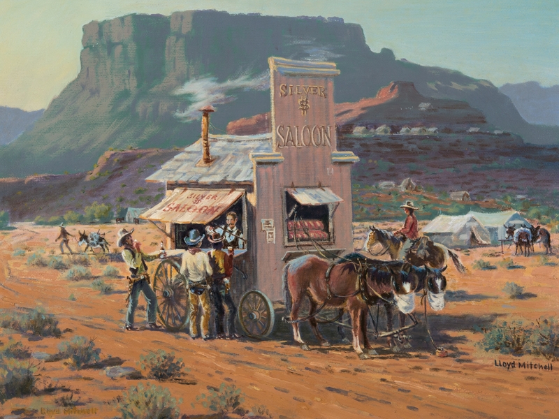 Lloyd Mitchell | Hang In There | MutualArt