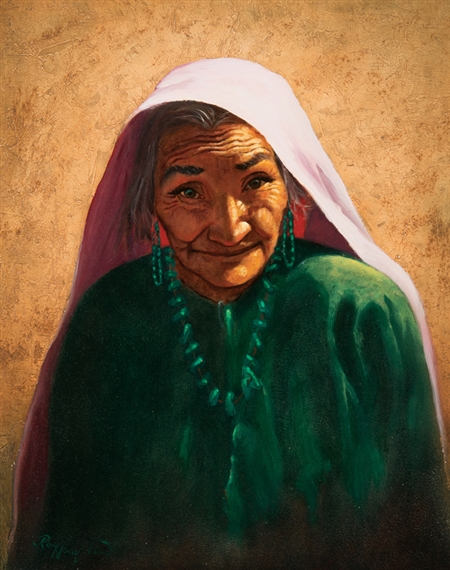 Roy Hampton | Old Woman | MutualArt