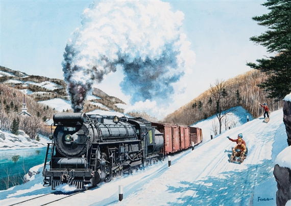 Howard Fogg | Vermont Central (1938) | MutualArt
