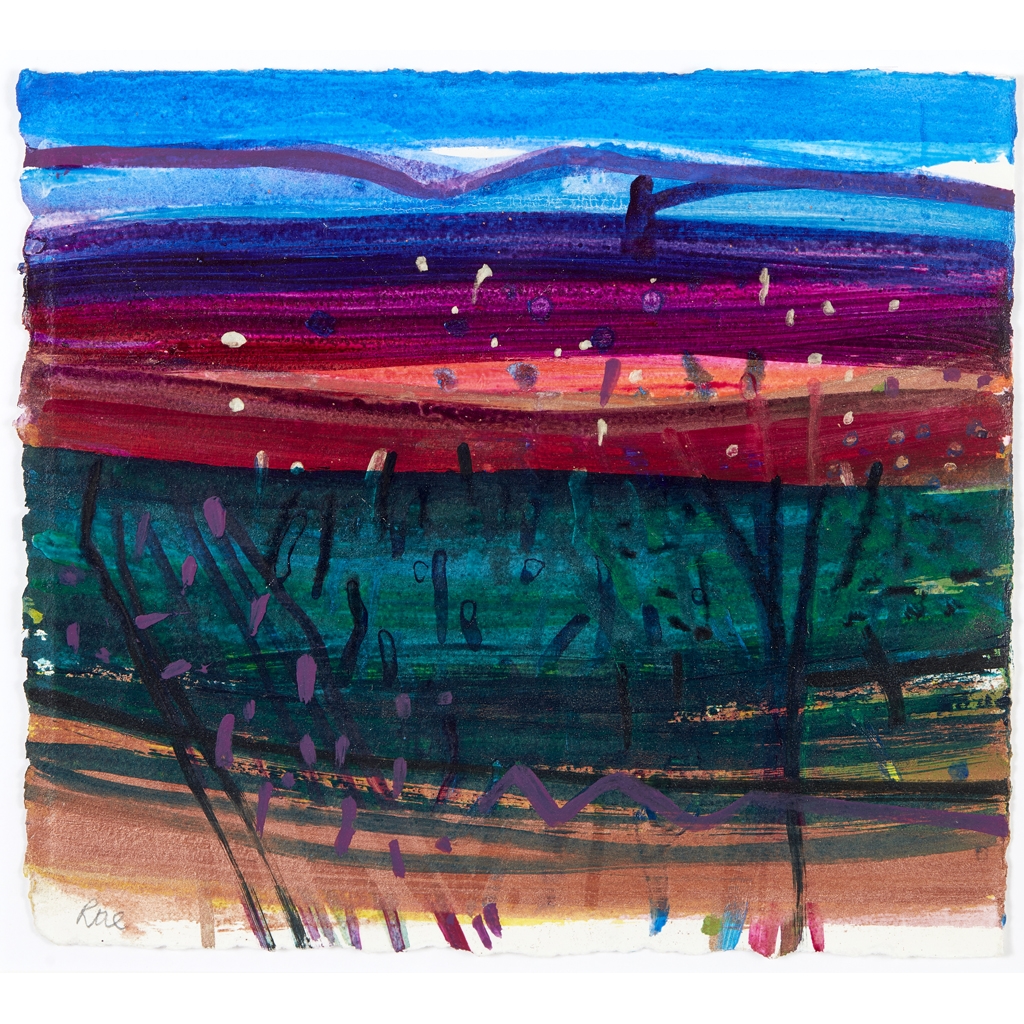 Barbara Rae | Evening Vineyard | MutualArt