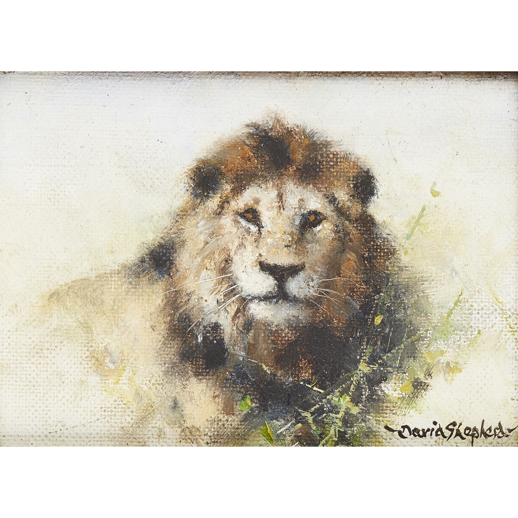 David Shepherd | Lion | MutualArt