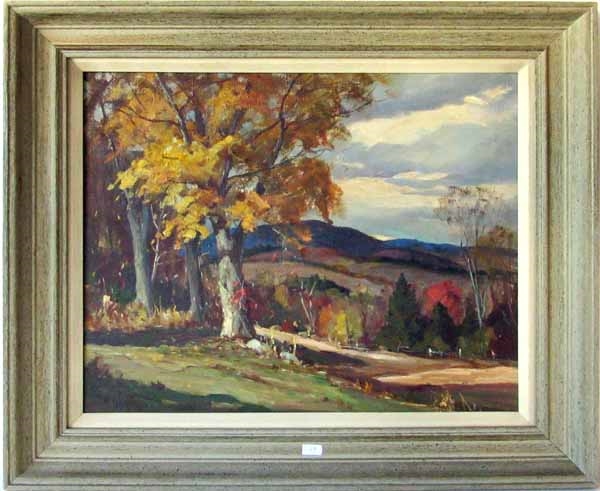 Otis Cook | New England landscape | MutualArt