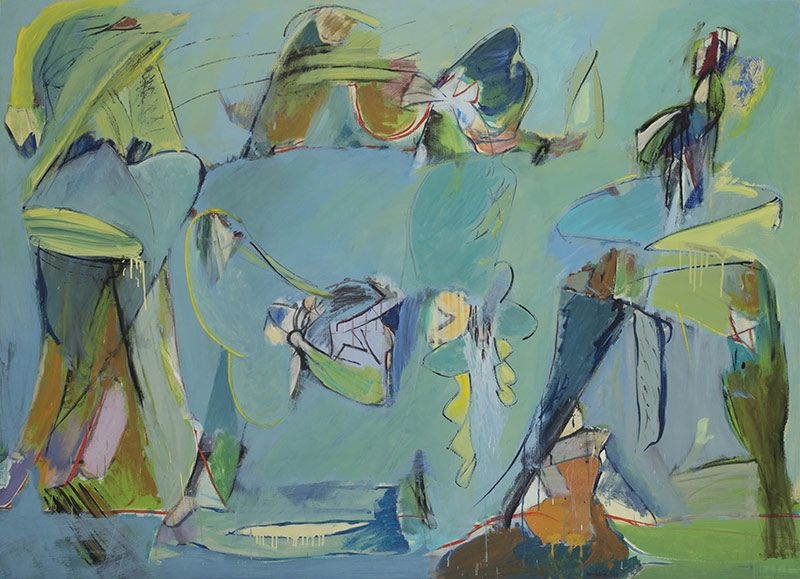 Alfonso Bonifacio | Pintura Verde (1980) | MutualArt