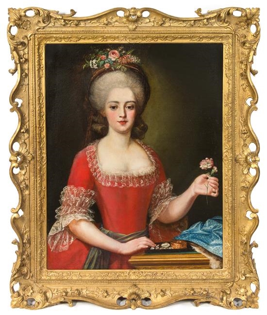 Antoine Vestier | Portrait of a Lady | MutualArt